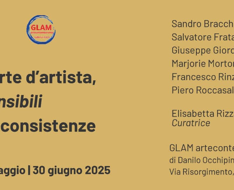 Events - 11 Mag 30 Giu Carte D Artista Glam - Ragusa Center